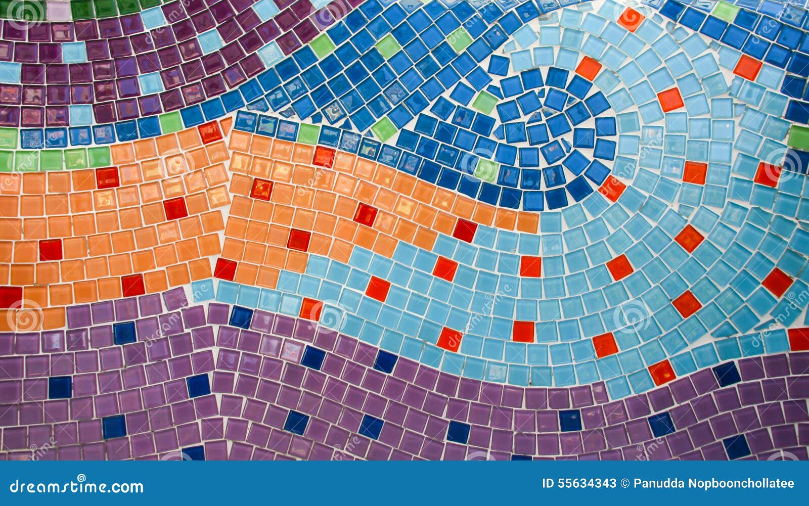 Colorful mosaic stock image. Image of mosaic, square - 55634343