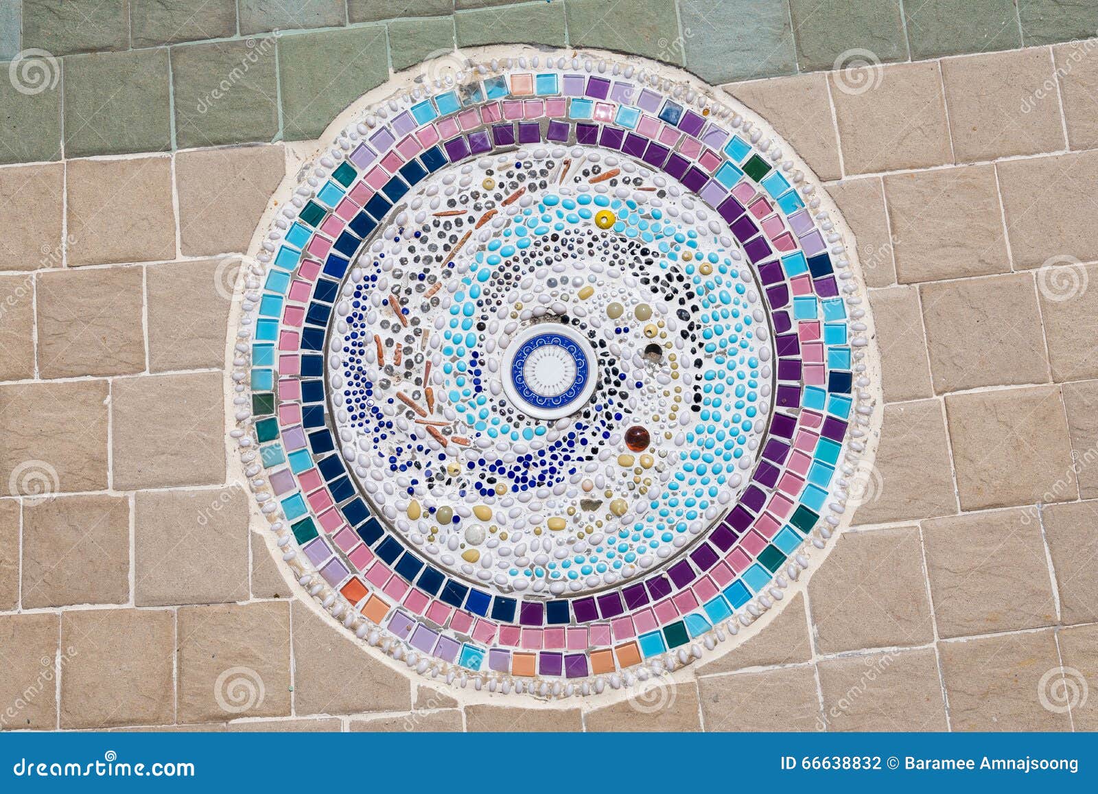 Colorful Mosaic Flooring or Walls Stock Photo - Image of classical ...