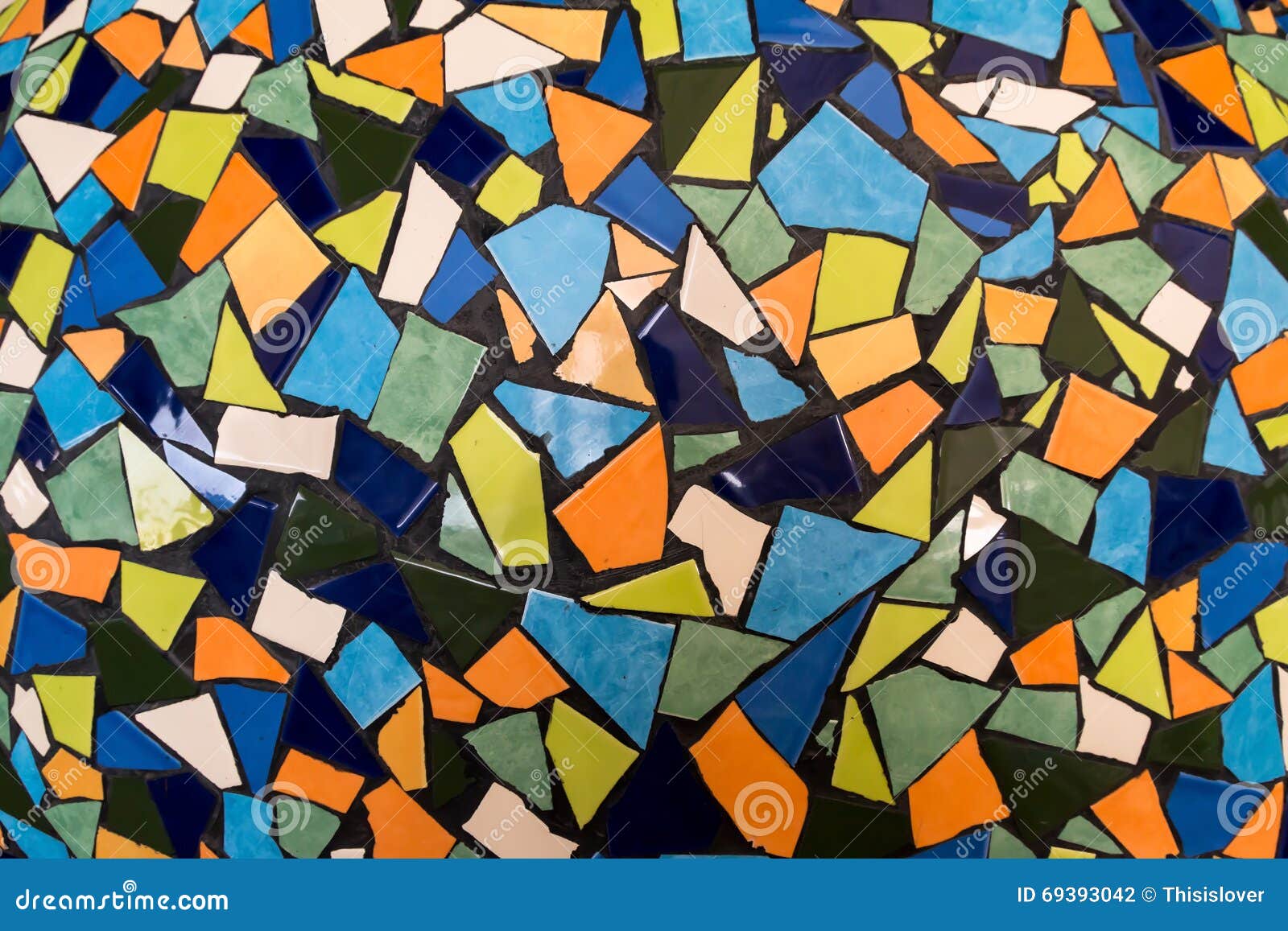 Colorful mosaic pattern stock photo. Image of color, architecture ...