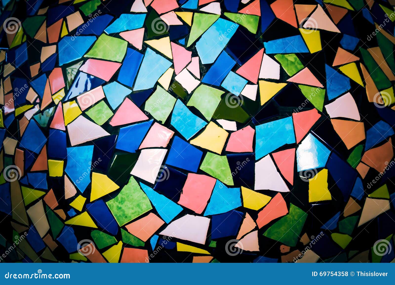 Colorful mosaic pattern stock photo. Image of pattern - 69754358