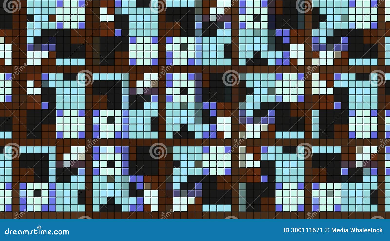 Colorful Mosaic Squares Move in Pattern. Motion. Stylish Pixel Pattern ...