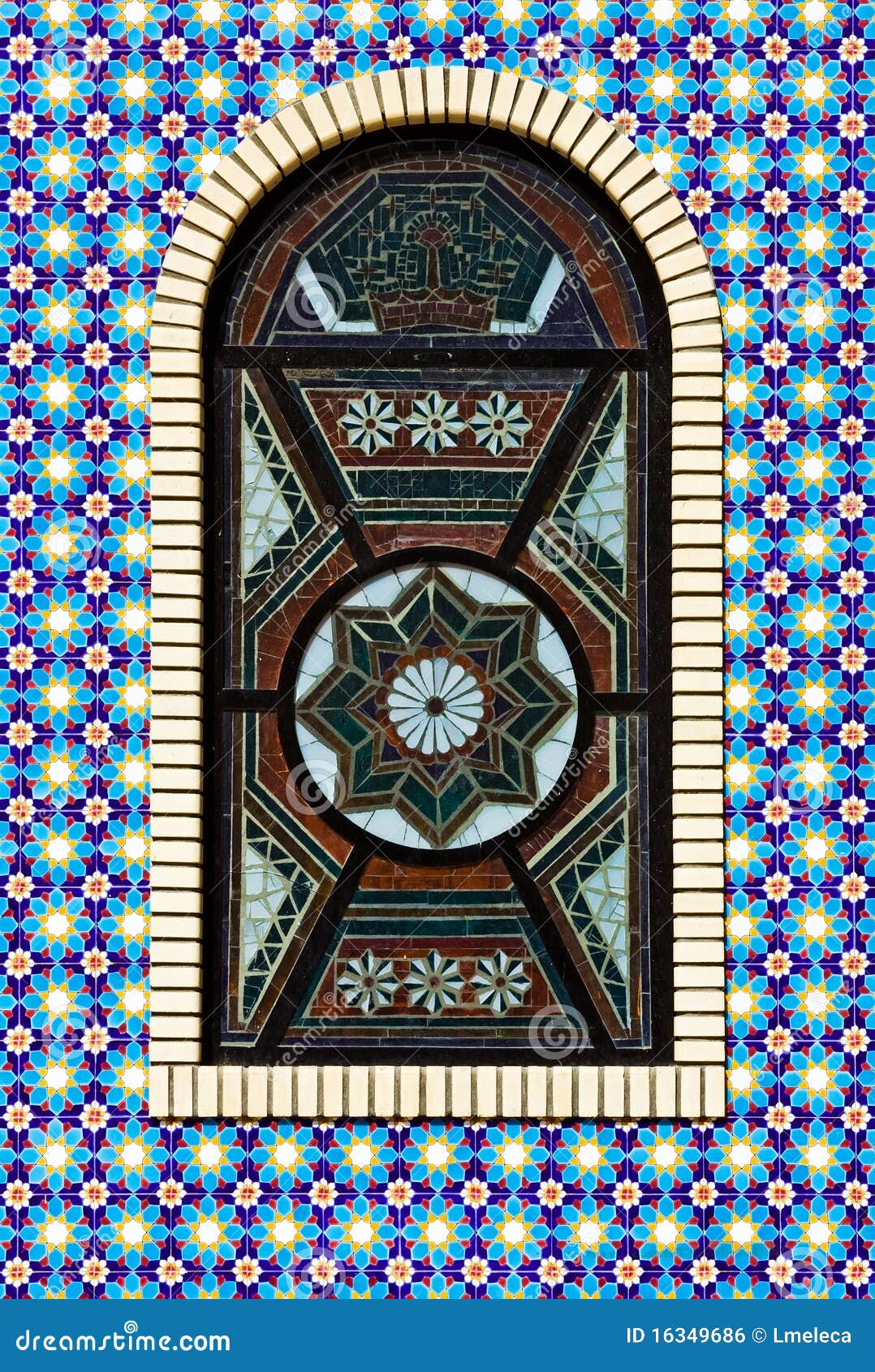 Colorful Mosaic Texture Window Stock Photo - Image of dirty, history ...