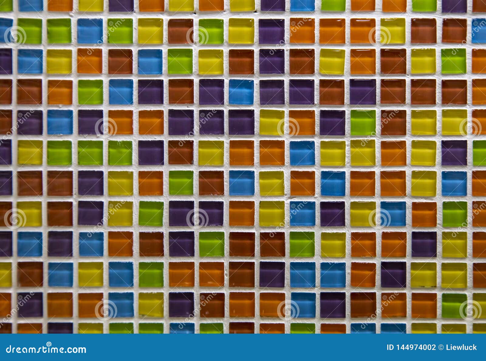 Colorful mosaic tile stock photo. Image of texture, colorful - 144974002
