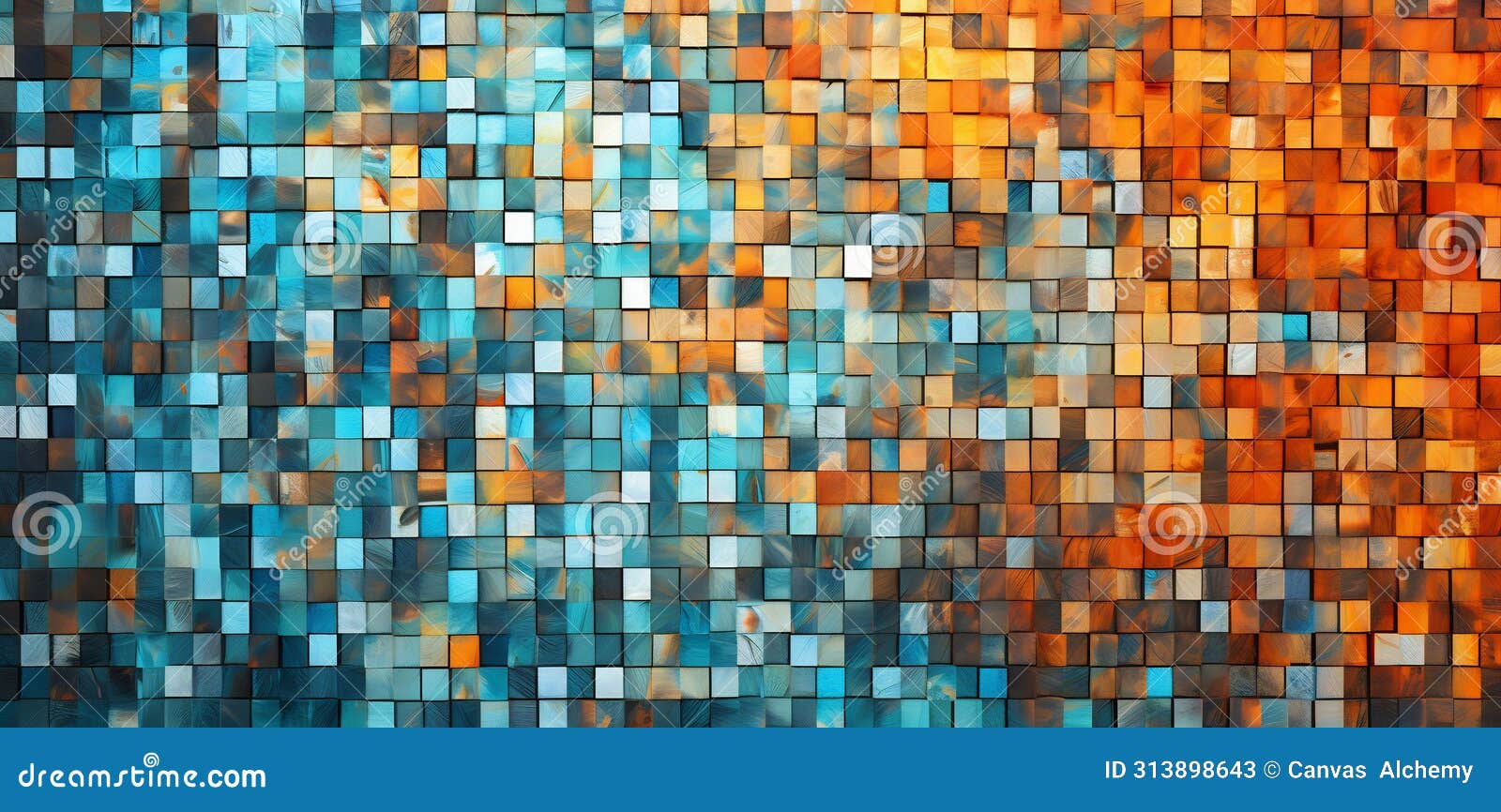 Colorful mosaic tile wall stock image. Image of unique - 313898643