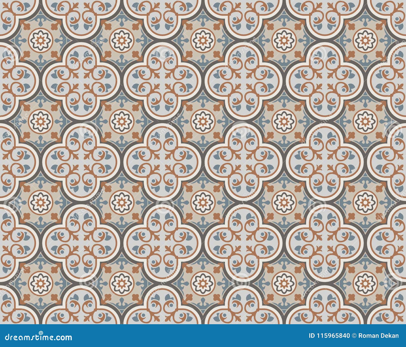 Colorful Mosaic Tiled Background Stock Vector - Illustration of ...