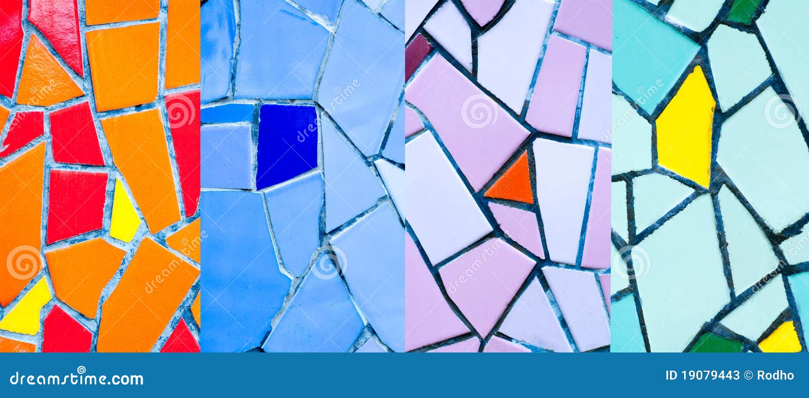 Colorful mosaic tiles stock image. Image of decoration - 19079443