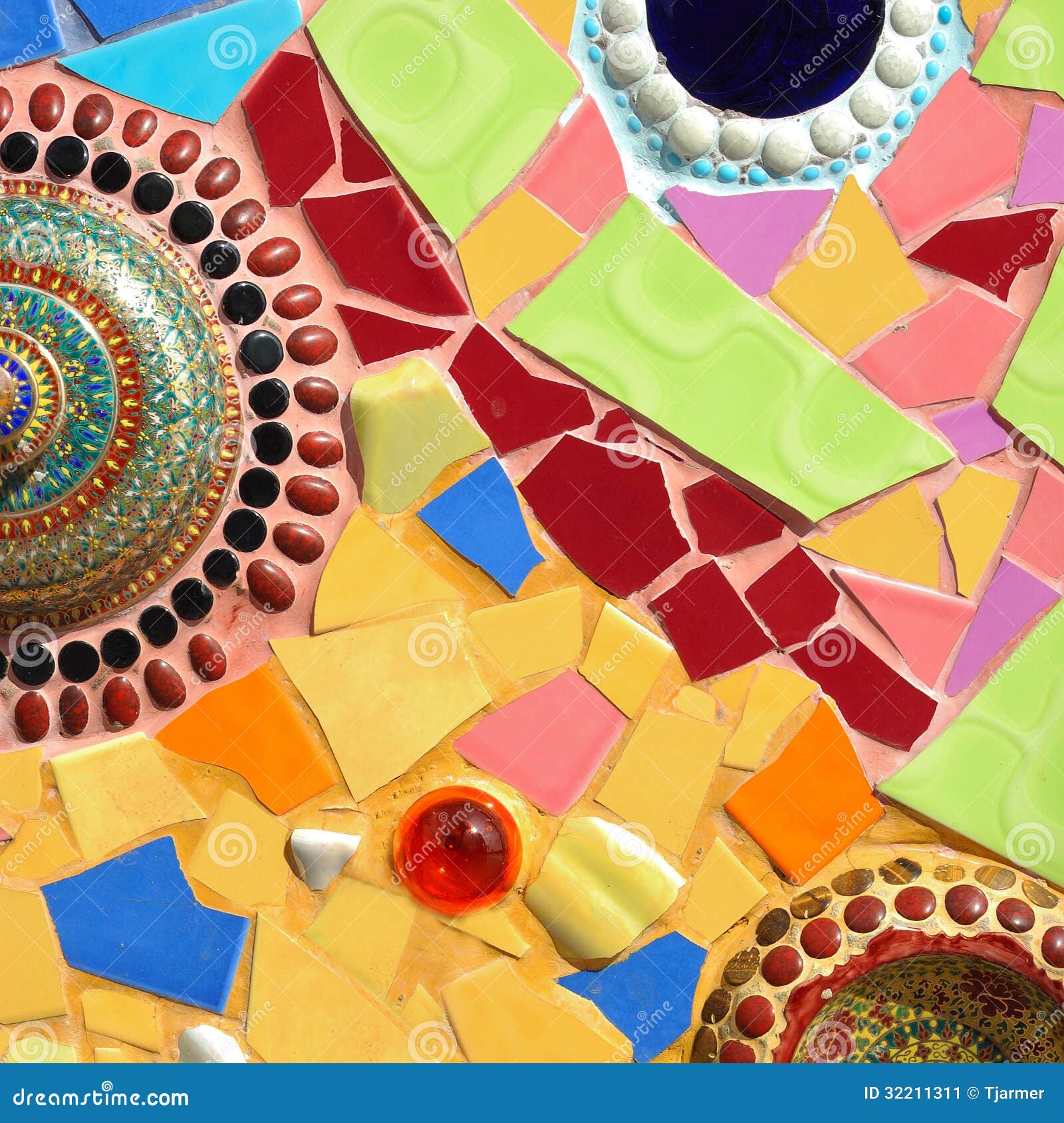 Colorful mosaic Tiles stock image. Image of geometry - 32211311
