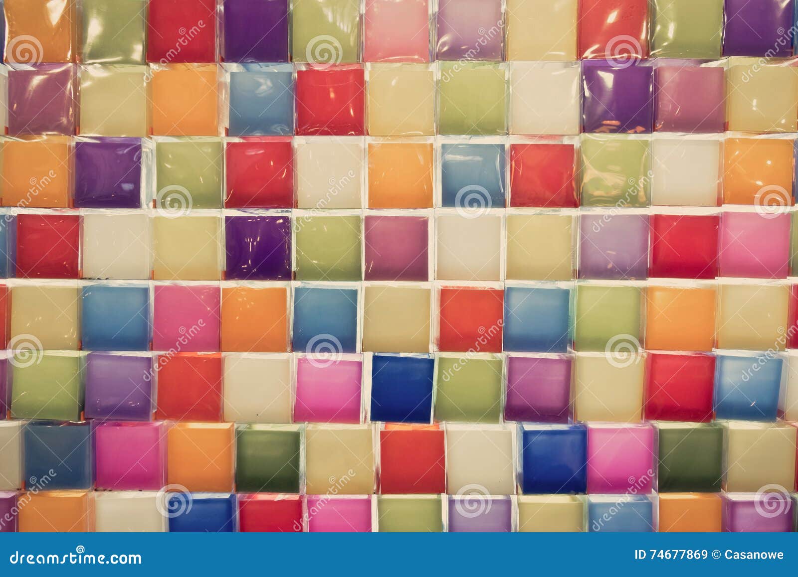 Colorful of Mosaic Tiles Abstract for Background Stock Image - Image of ...