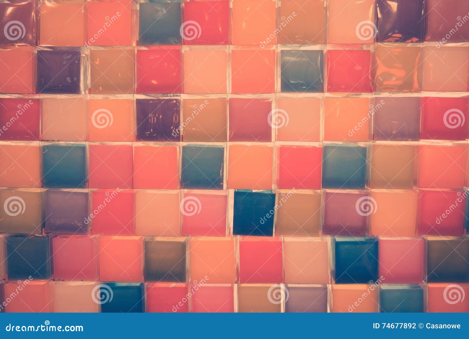 Colorful of Mosaic Tiles Abstract for Background Stock Photo - Image of ...