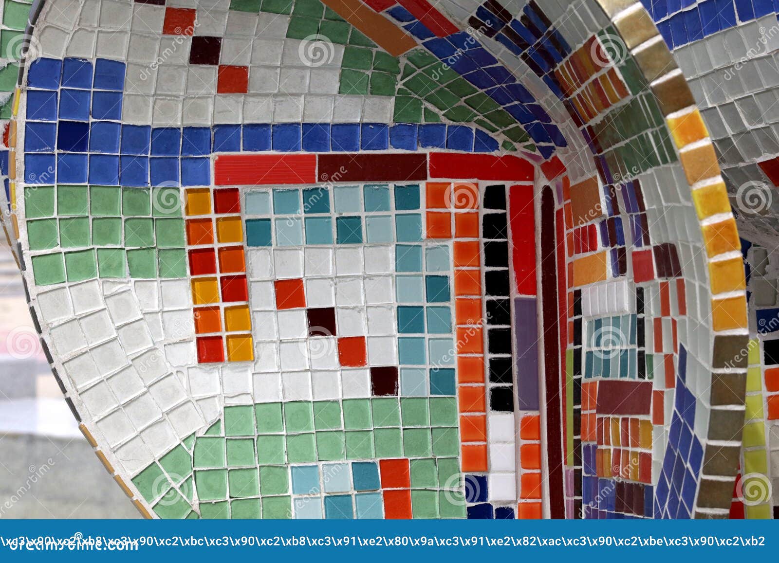 Colorful mosaic tiles stock photo. Image of beautiful - 80063246