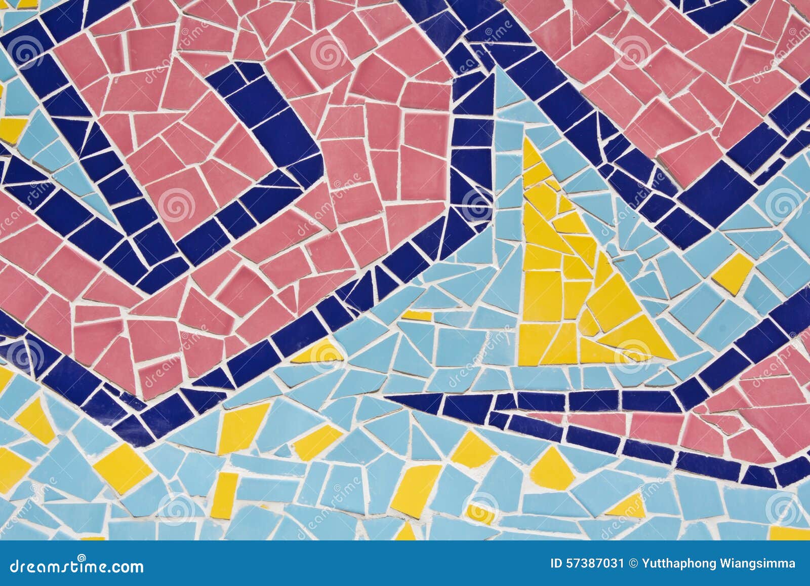 Colorful of Mosaic tiles stock image. Image of classical - 57387031