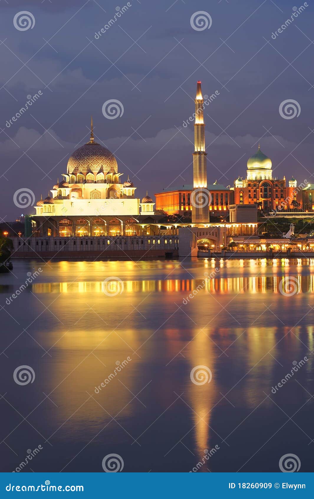 Colorful mosque stock image. Image of colorful, landscape - 18260909