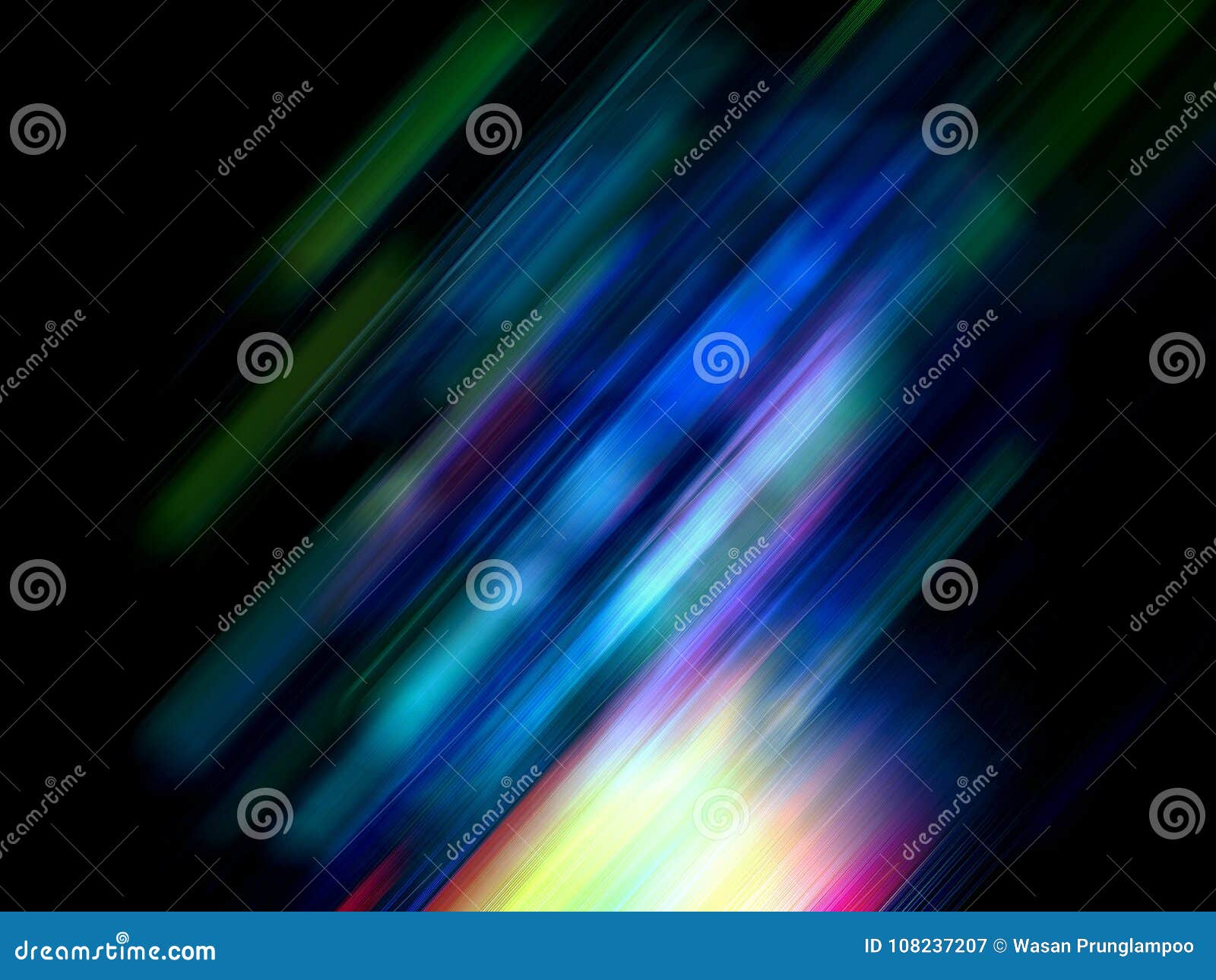 Colorful Motion Abstract Background Stock Illustration - Illustration ...