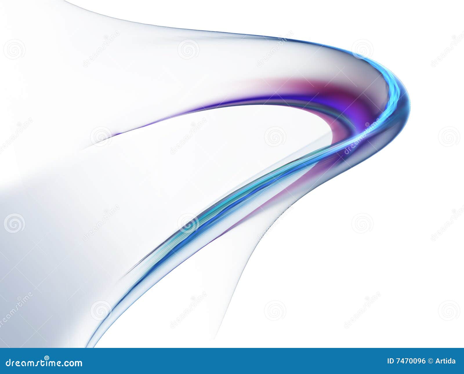 Colorful Motion, Flowing Energy Stock Illustration - Illustration of ...