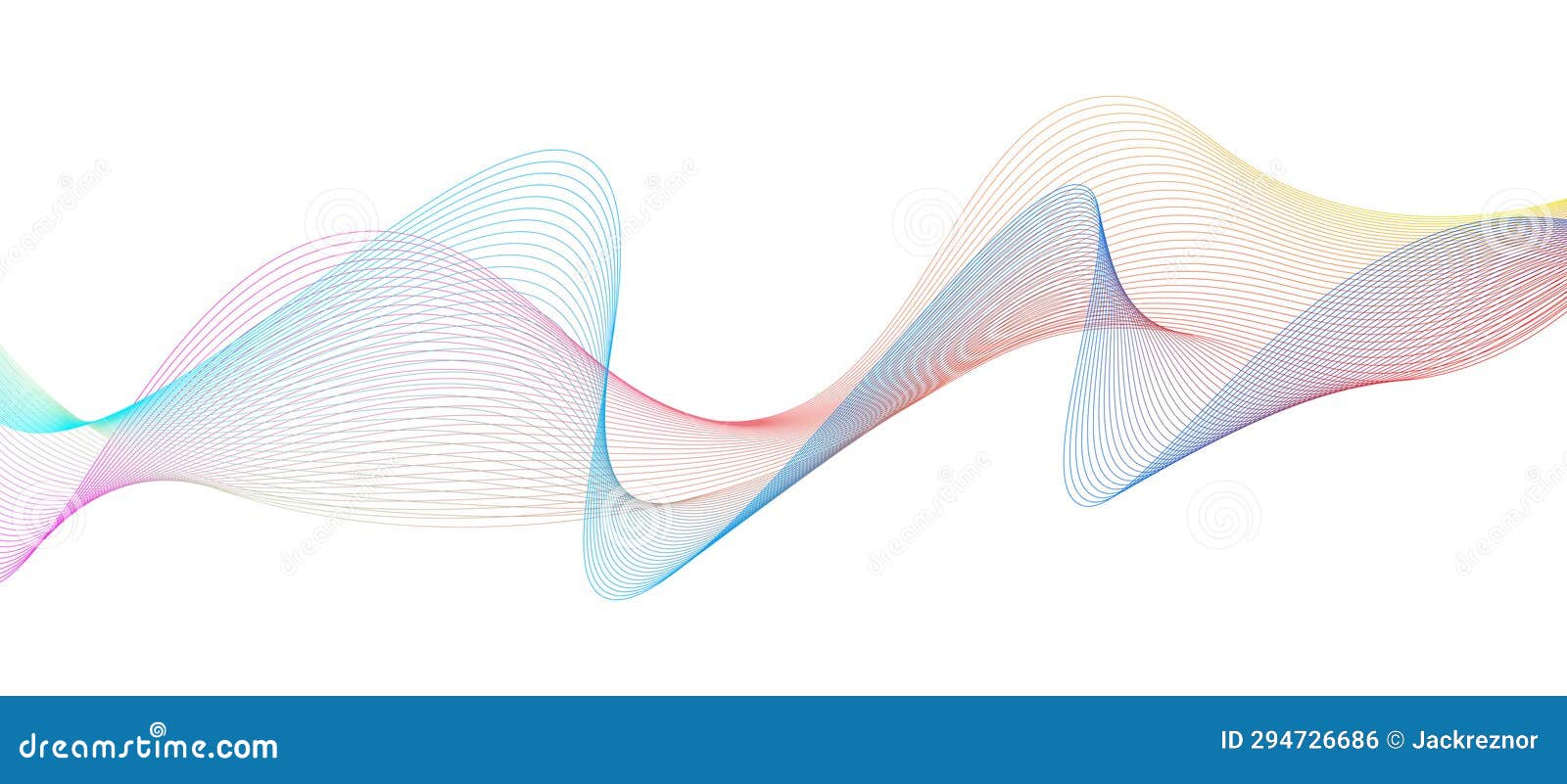 Colorful Motion Sound Wave. Abstract Vector Background Stock ...