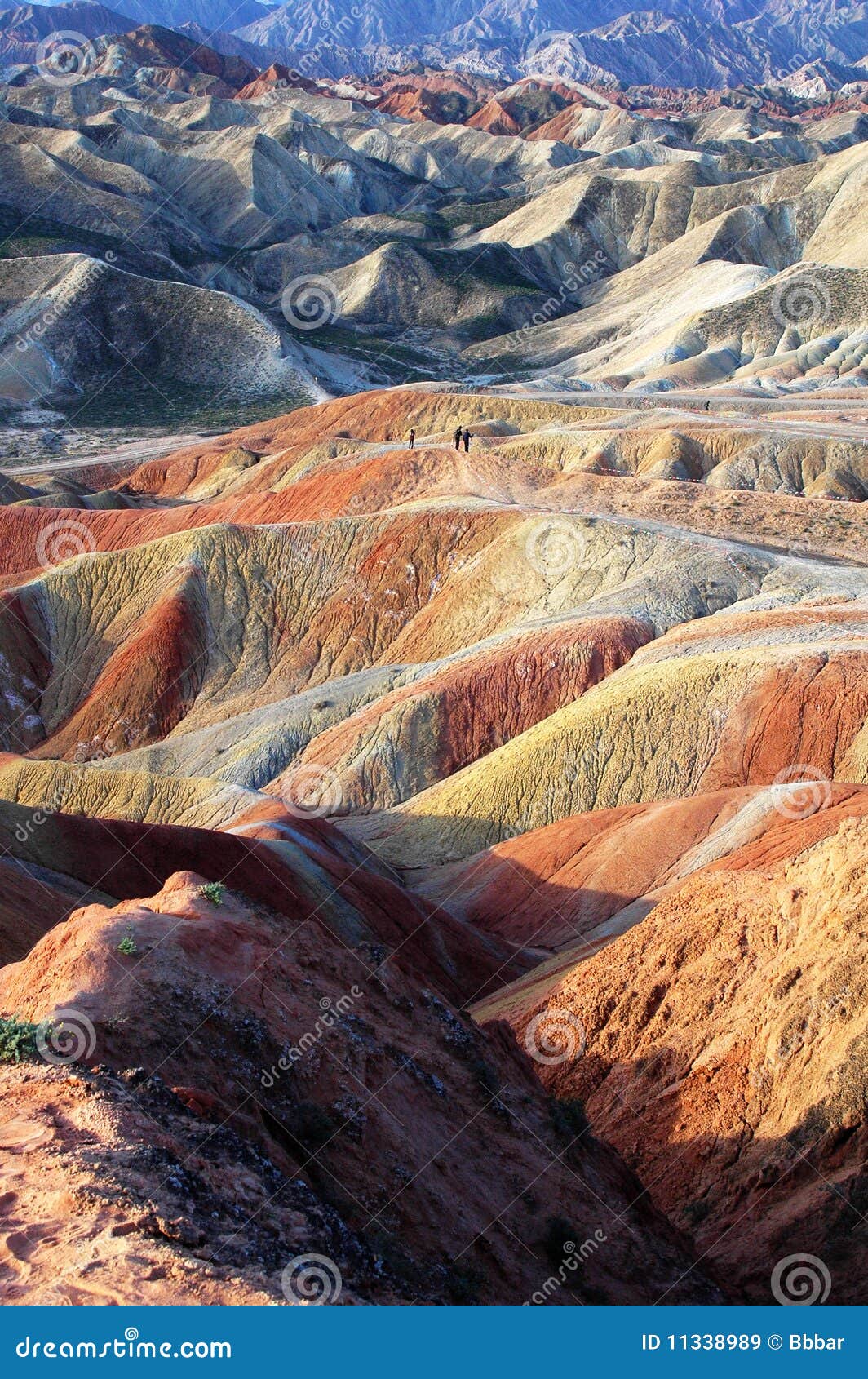 Colorful Mountains stock image. Image of mineral, mountains - 11338989