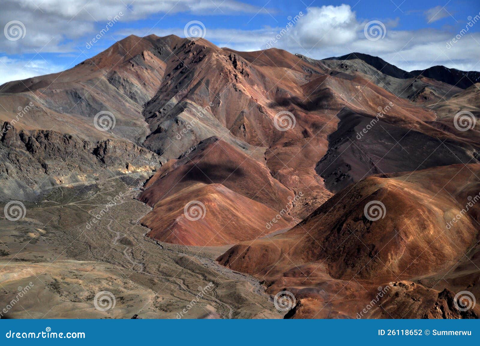 Colorful Mountains stock photo. Image of trip, travel - 26118652