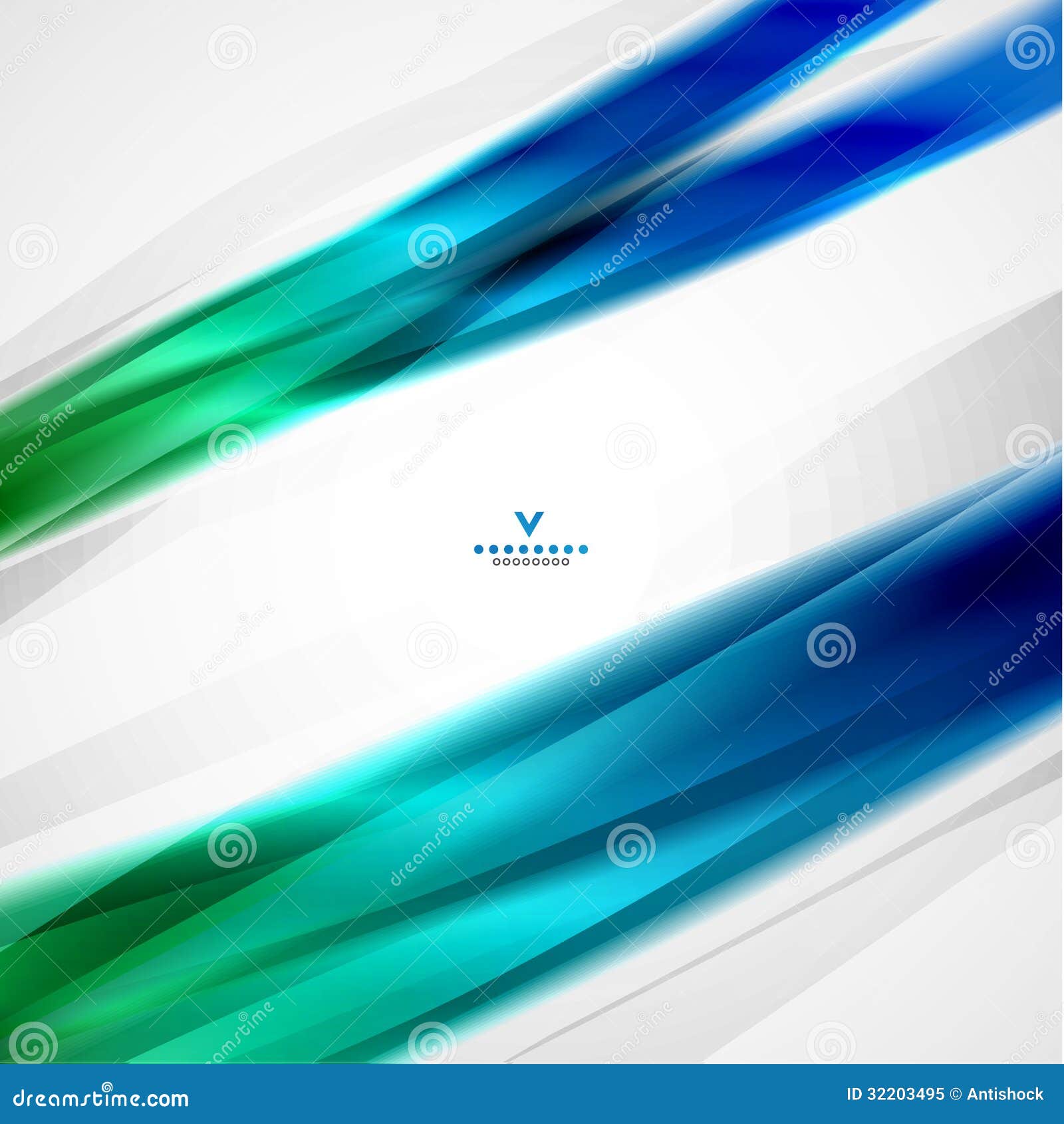 Colorful Moving Abstract Lines Modern Template Stock Vector ...