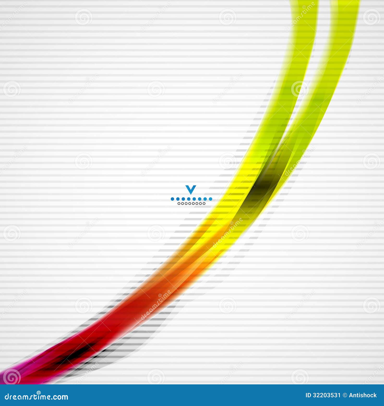 Colorful Moving Abstract Lines Modern Template Stock Vector ...