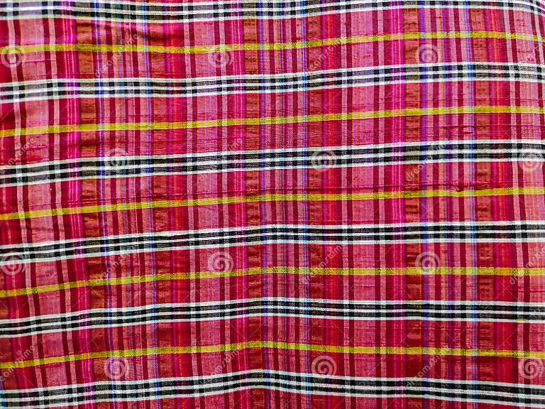 Colorful Multi Color Gingham Pattern Background. Stock Photo - Image of ...