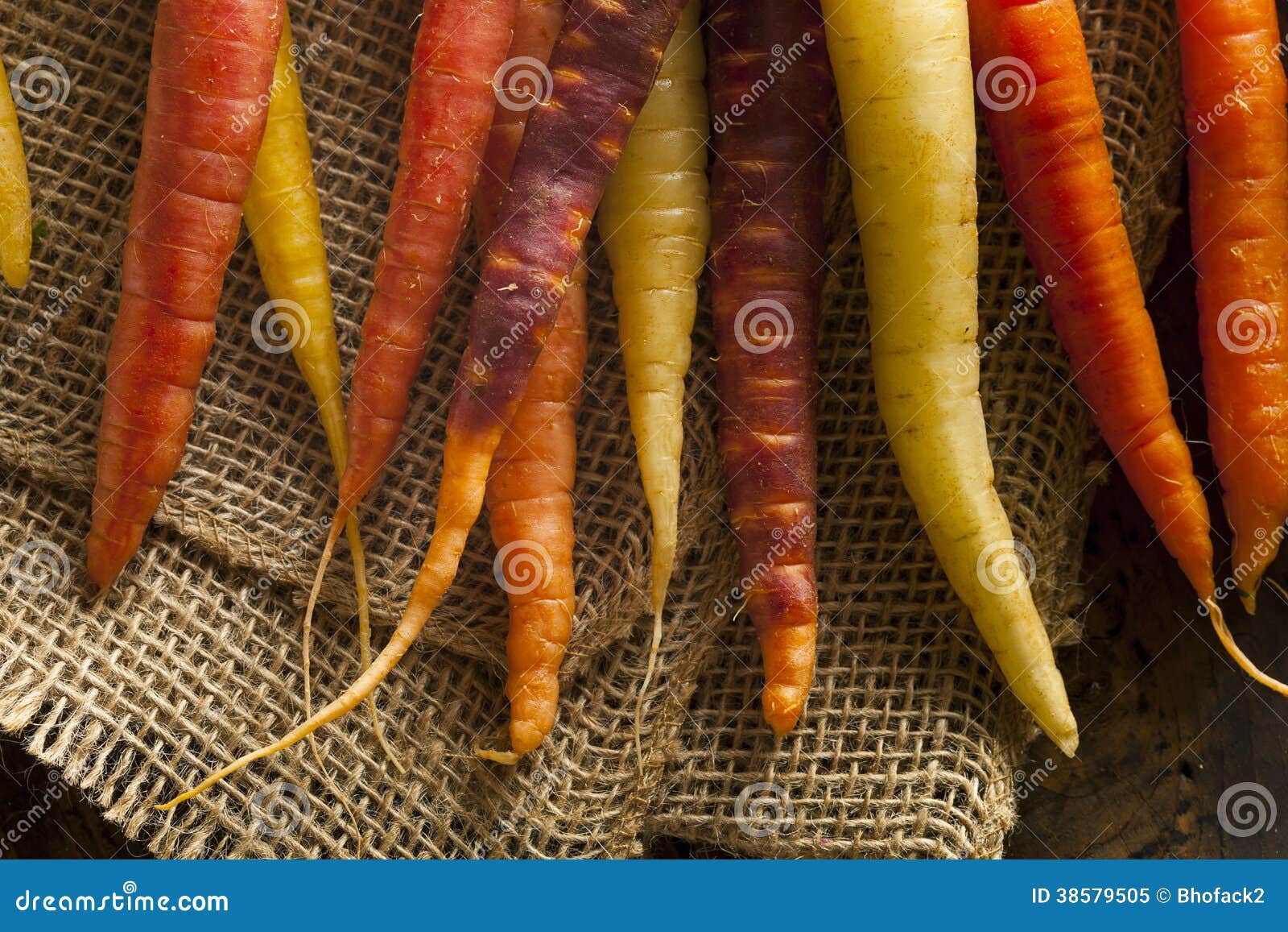 Colorful Multi Colored Raw Carrots Stock Image - Image of green, carrot ...