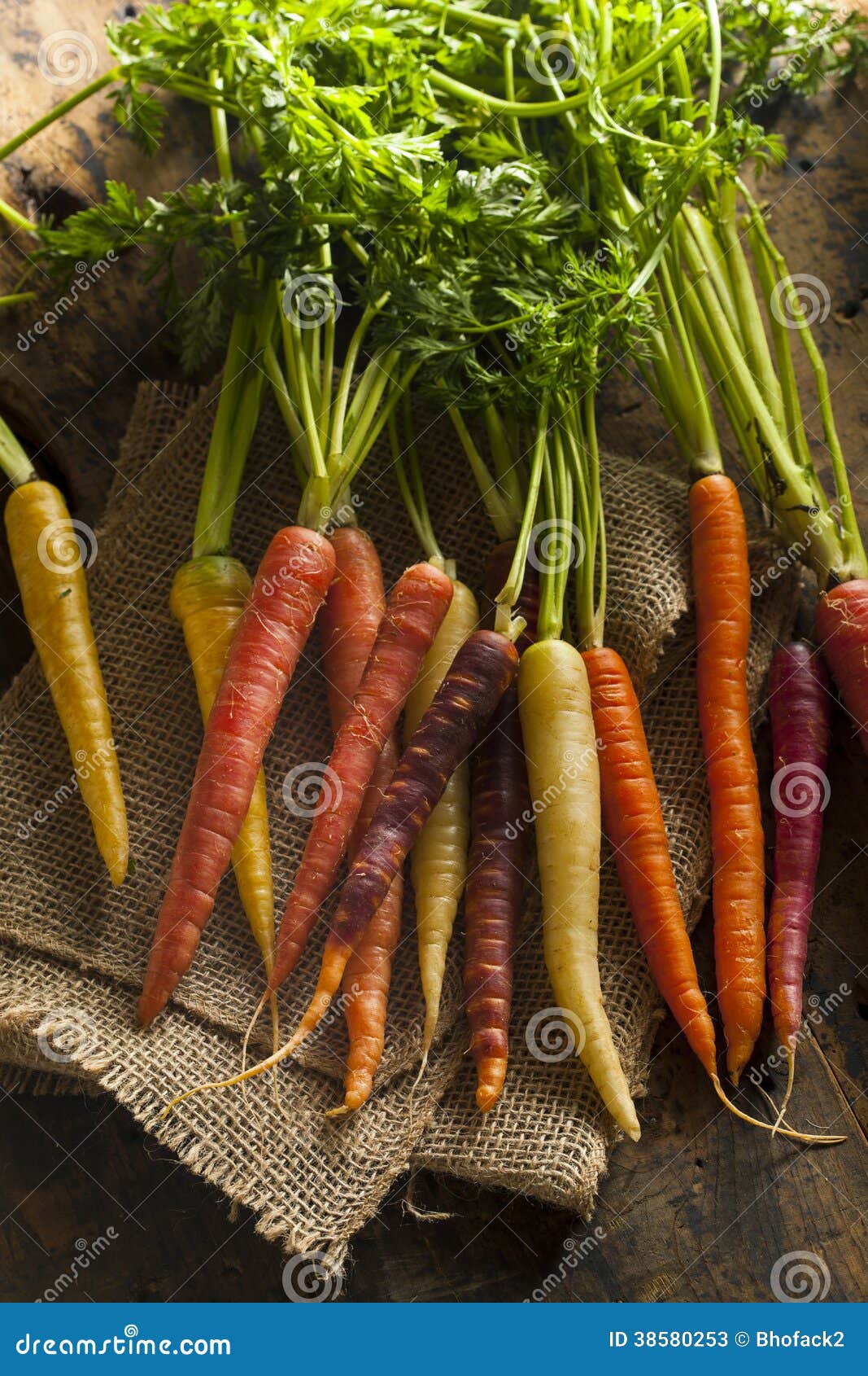 Colorful Multi Colored Raw Carrots Stock Image - Image of colorful ...