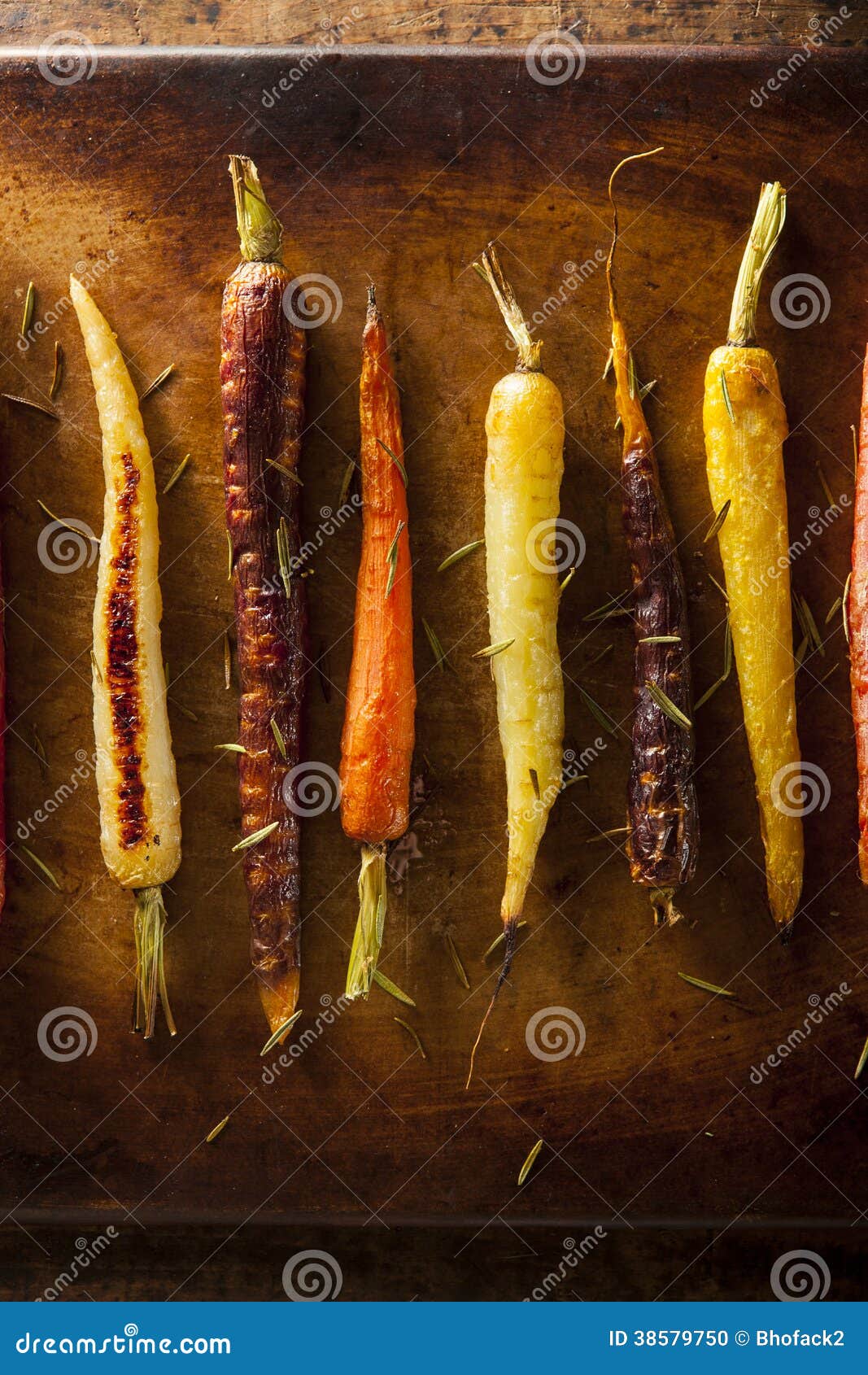 Colorful Multi Colored Roasted Carrots Stock Photo - Image of natural ...