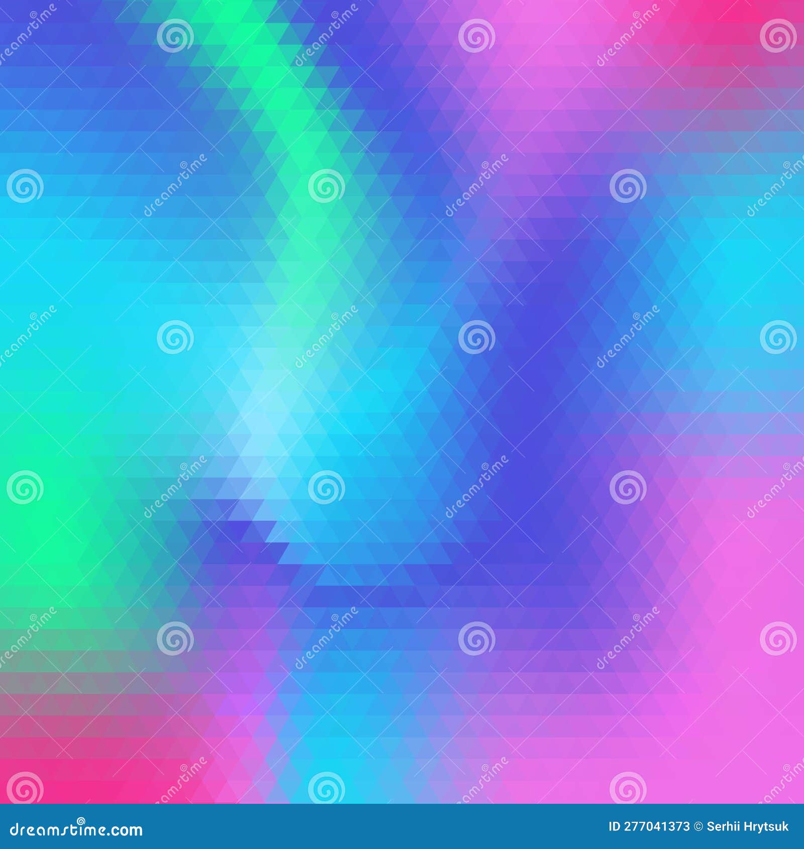 Colorful Multi-colored Triangles3D Pattern. Abstract Colorful ...