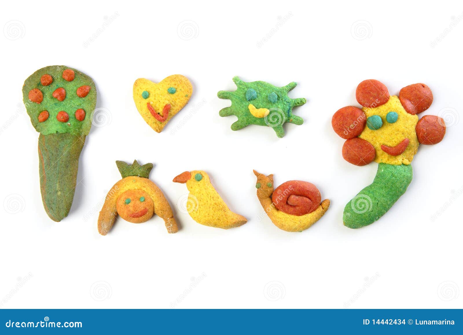 Colorful Multicolor Funny Biscuits Shapes Stock Photo - Image of ...