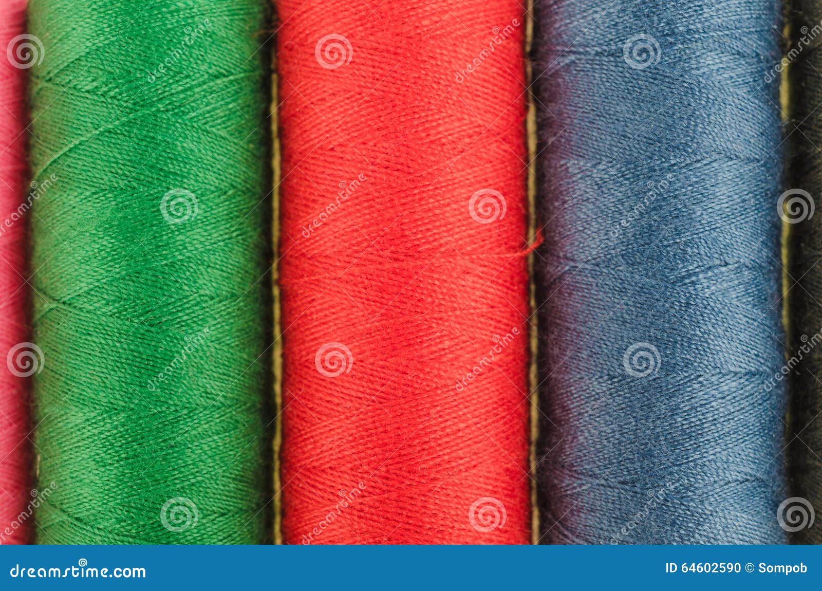 Colorful Multicolor Sewing Threads on Background Stock Photo - Image of ...
