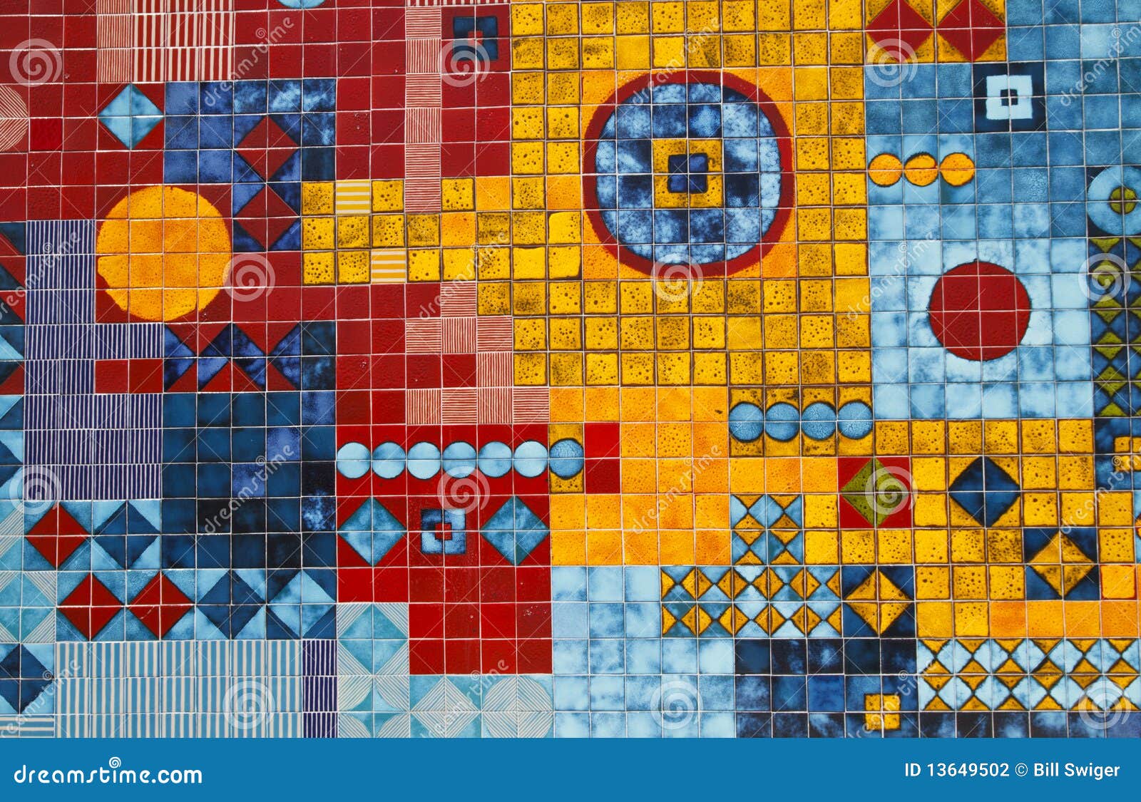 Colorful Mural stock photo. Image of artist, tiles, mosaic - 13649502