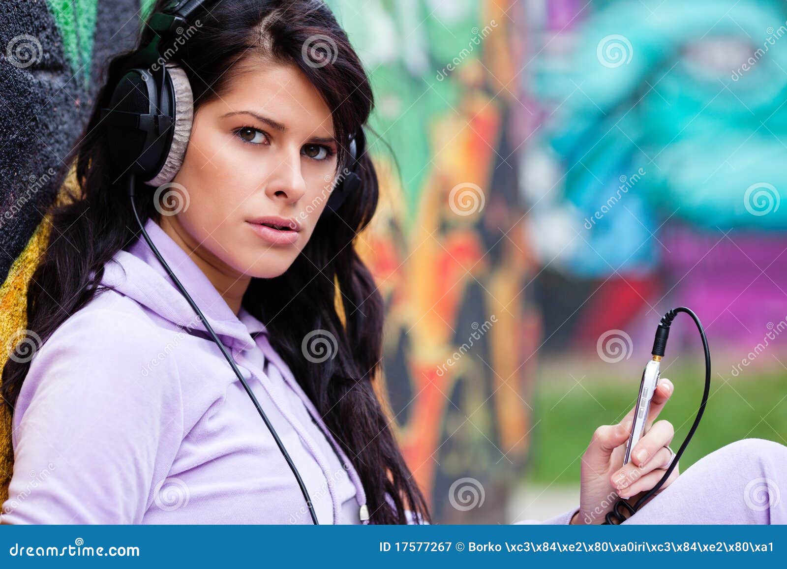 Colorful music stock image. Image of looking, adult, graffiti - 17577267