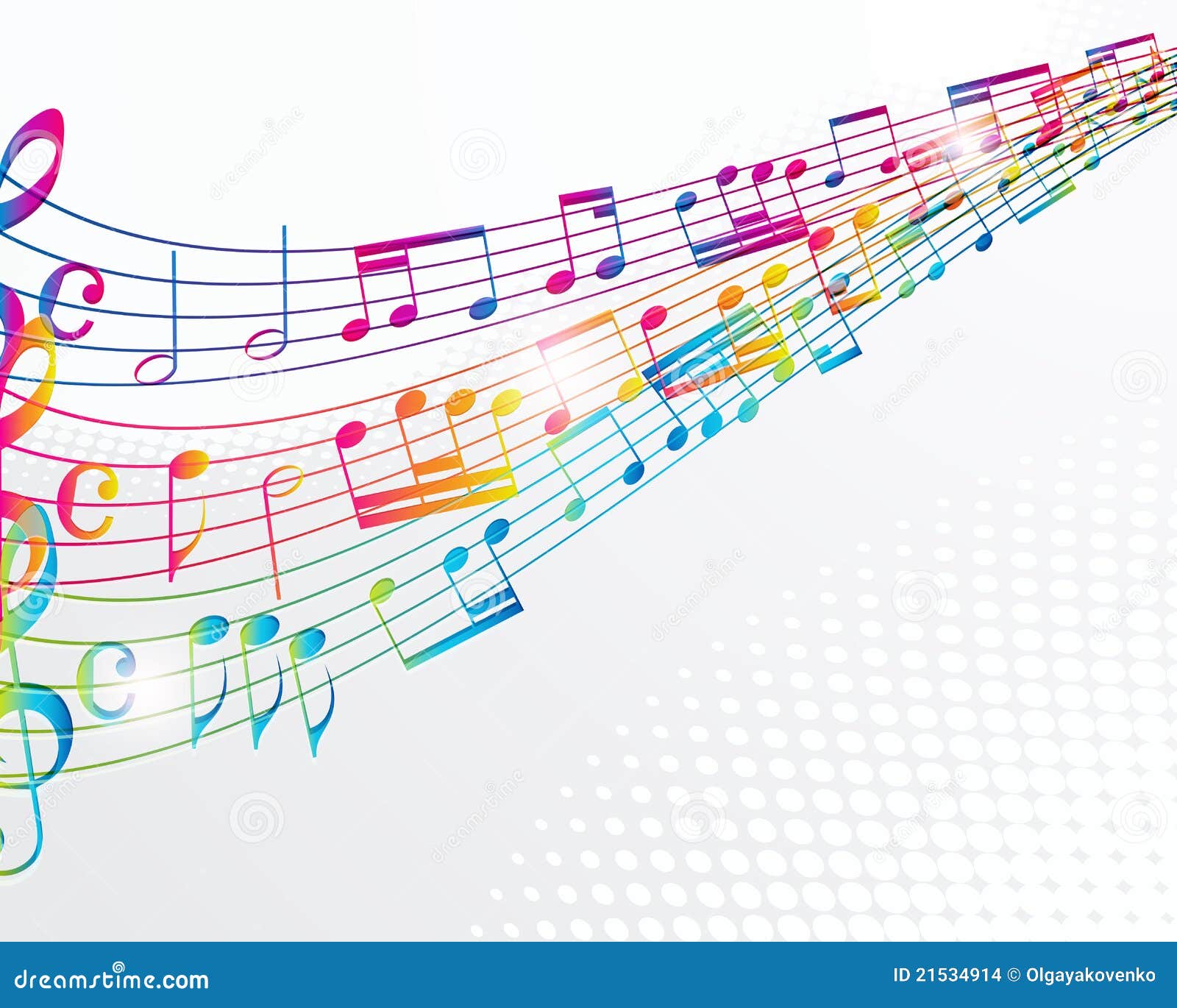 Colorful music background. stock vector. Illustration of corporate ...