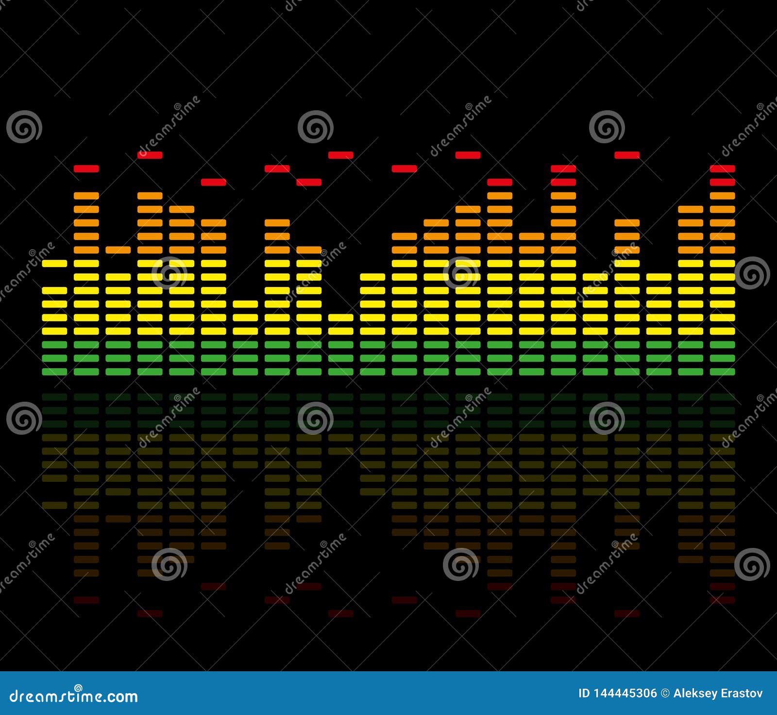 Music Equalizer Vector Illustration Stock Illustrations – 29,506 Music ...