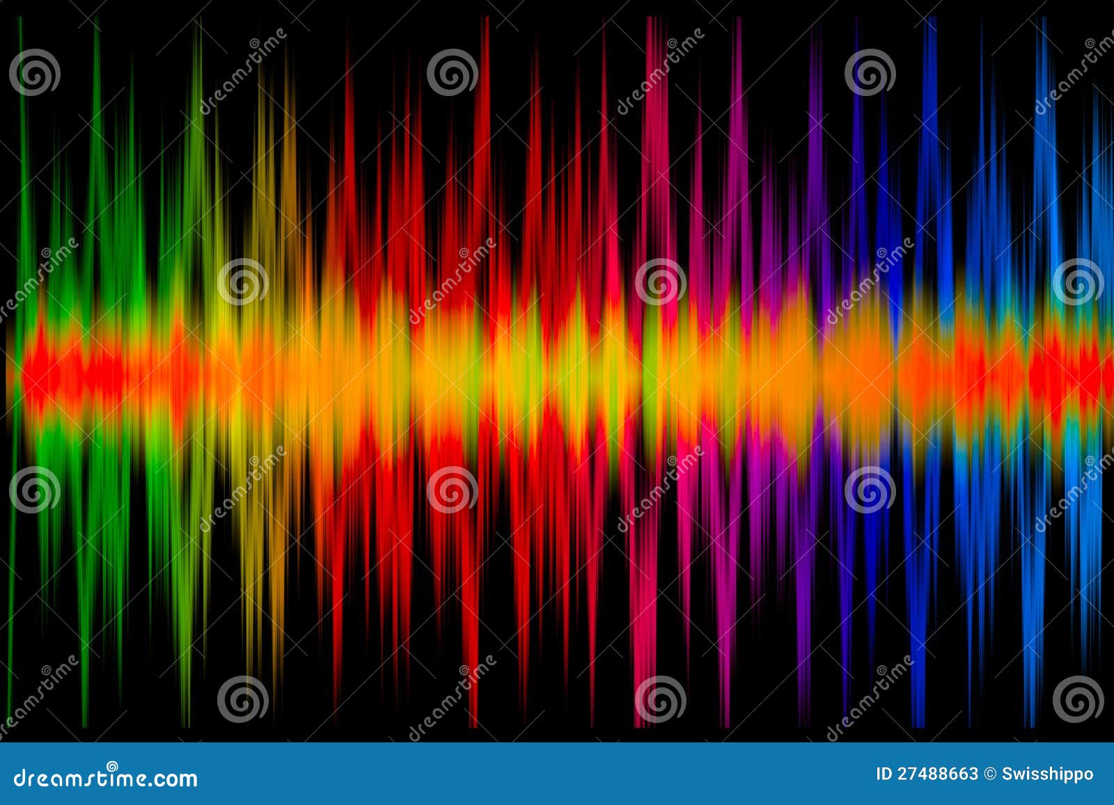 Colorful Music Graph stock illustration. Illustration of color - 27488663