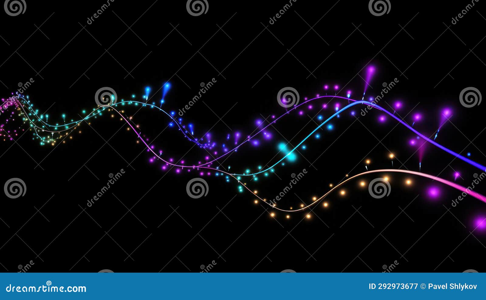 Colorful Musical Notes and Sheet Music, Artistic Illustration Stock ...