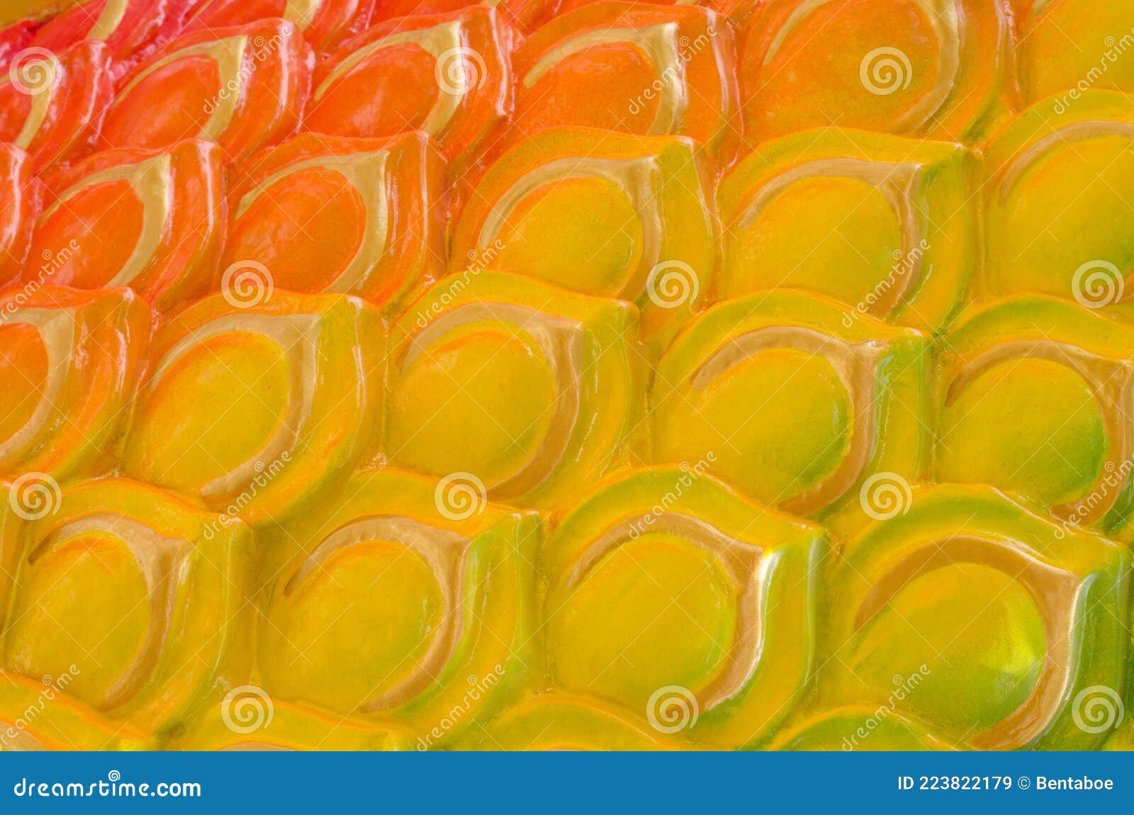 Colorful Naga Scale Pattern Background Stock Image - Image of legend ...