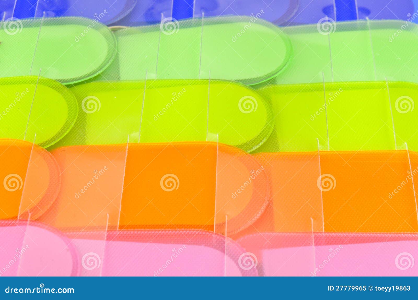 Colorful Name Tag at the Back Stock Image - Image of green, ring: 27779965