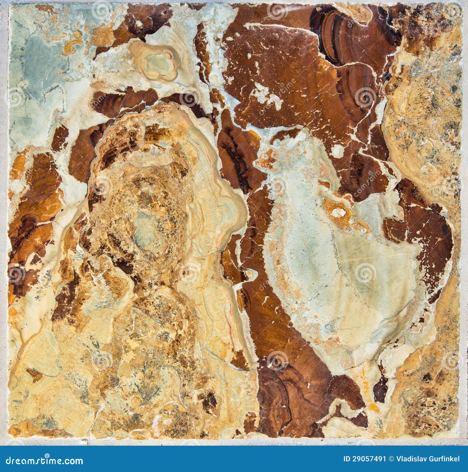 Colorful Natural Stone Tile Stock Image - Image of natural, background ...