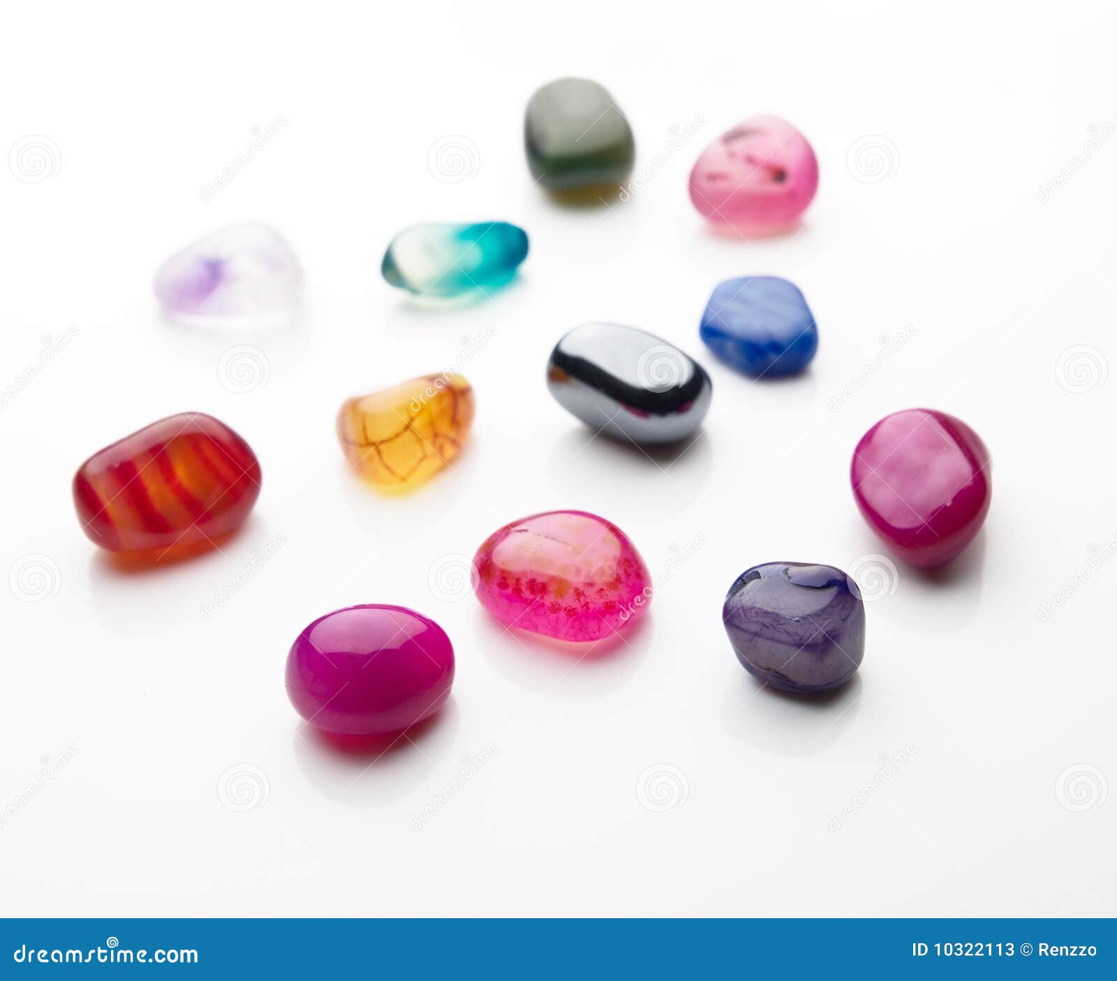 Colorful natural stones stock image. Image of blue, green - 10322113