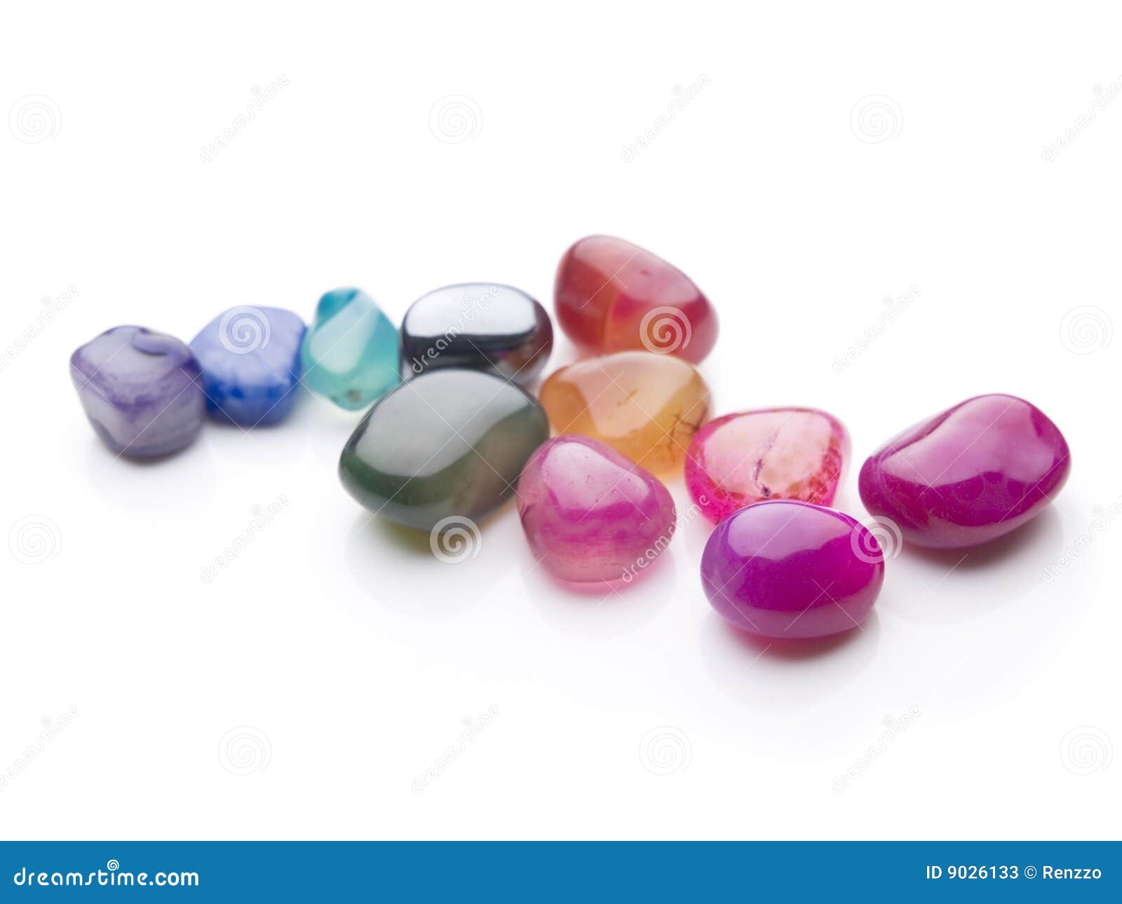 Colorful natural stones stock image. Image of yellow, jewel - 9026133