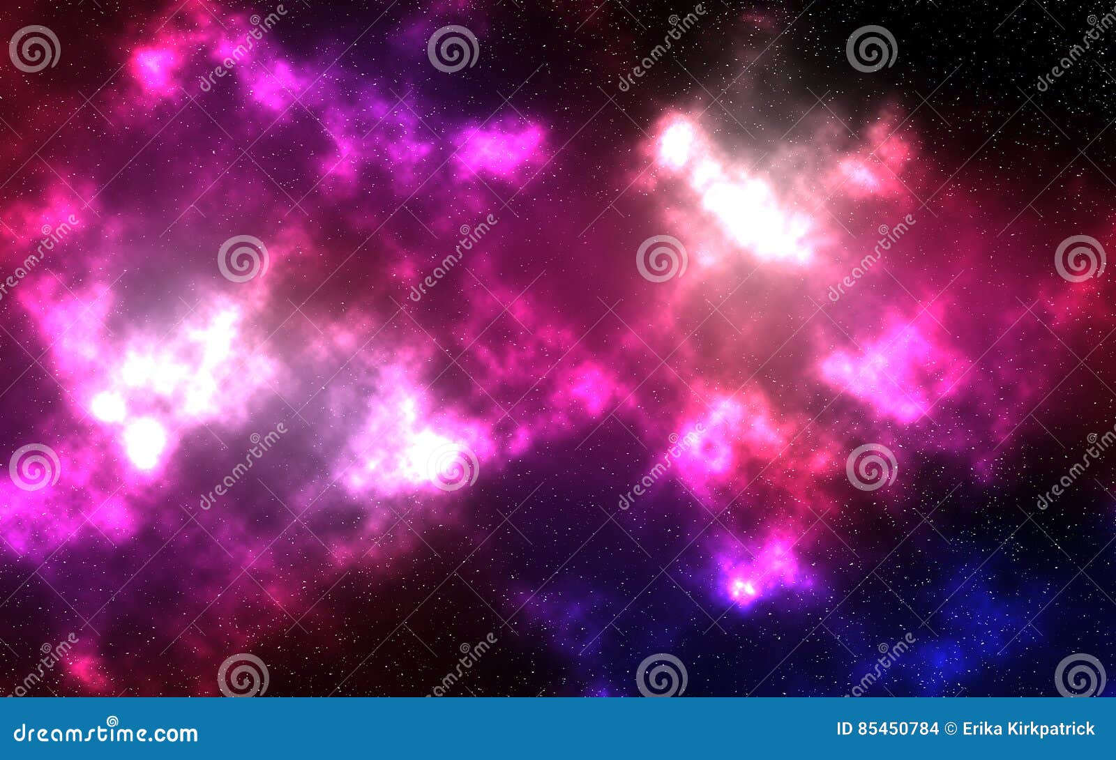Colorful Nebula Background stock illustration. Illustration of backdrop ...