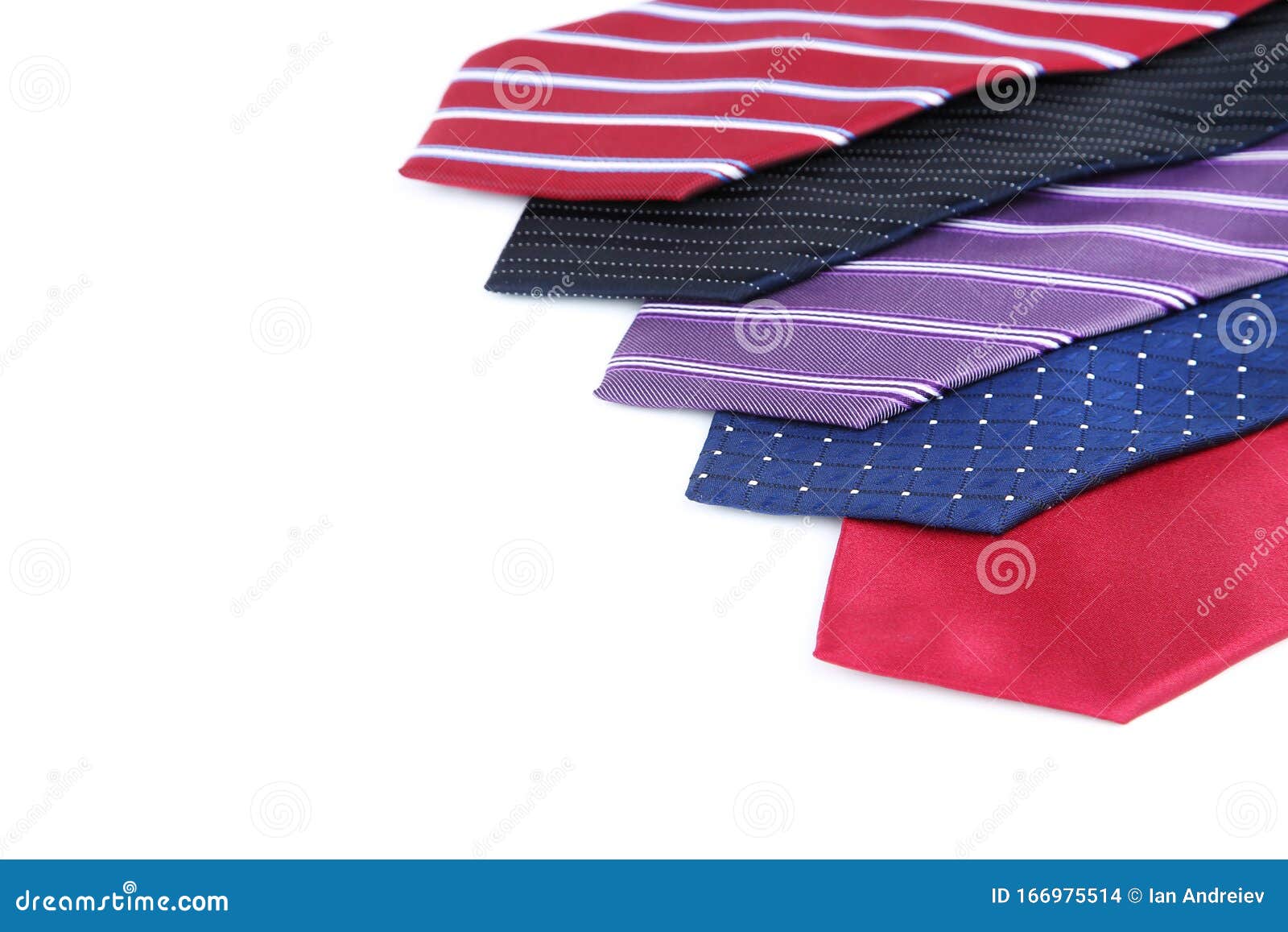 Colorful neckties stock photo. Image of color, neck - 166975514
