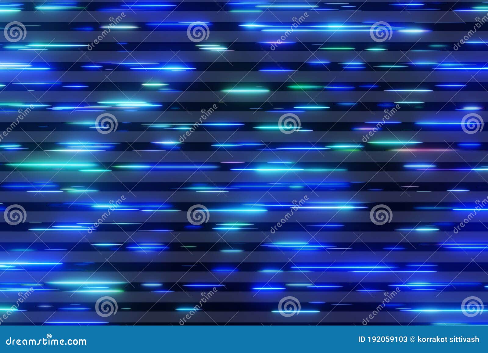 Colorful Neon Light Futuristic Matrix Stream Data Communication Flying ...