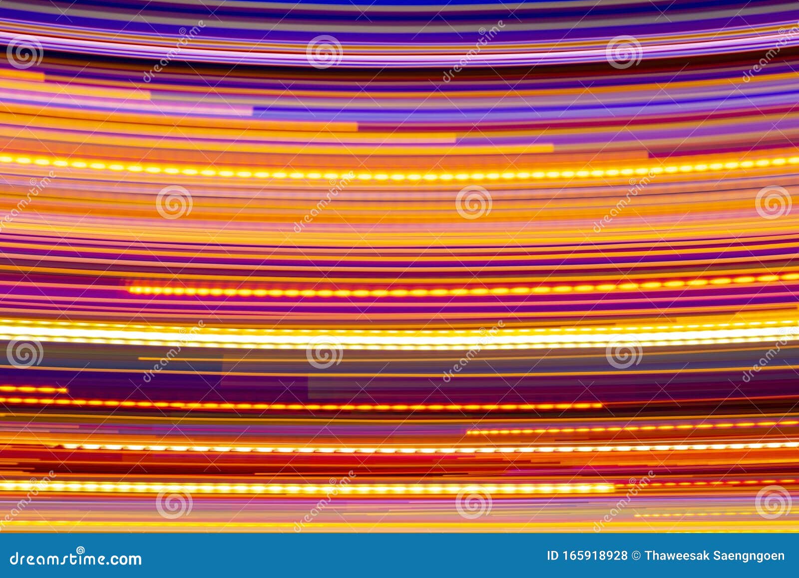 Colorful of Neon Lighting Bulb Glowing in the Night for Abstract ...