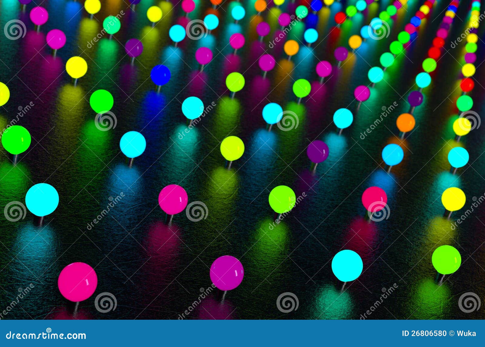 Colorful Neon Lights stock photo. Image of background - 26806580