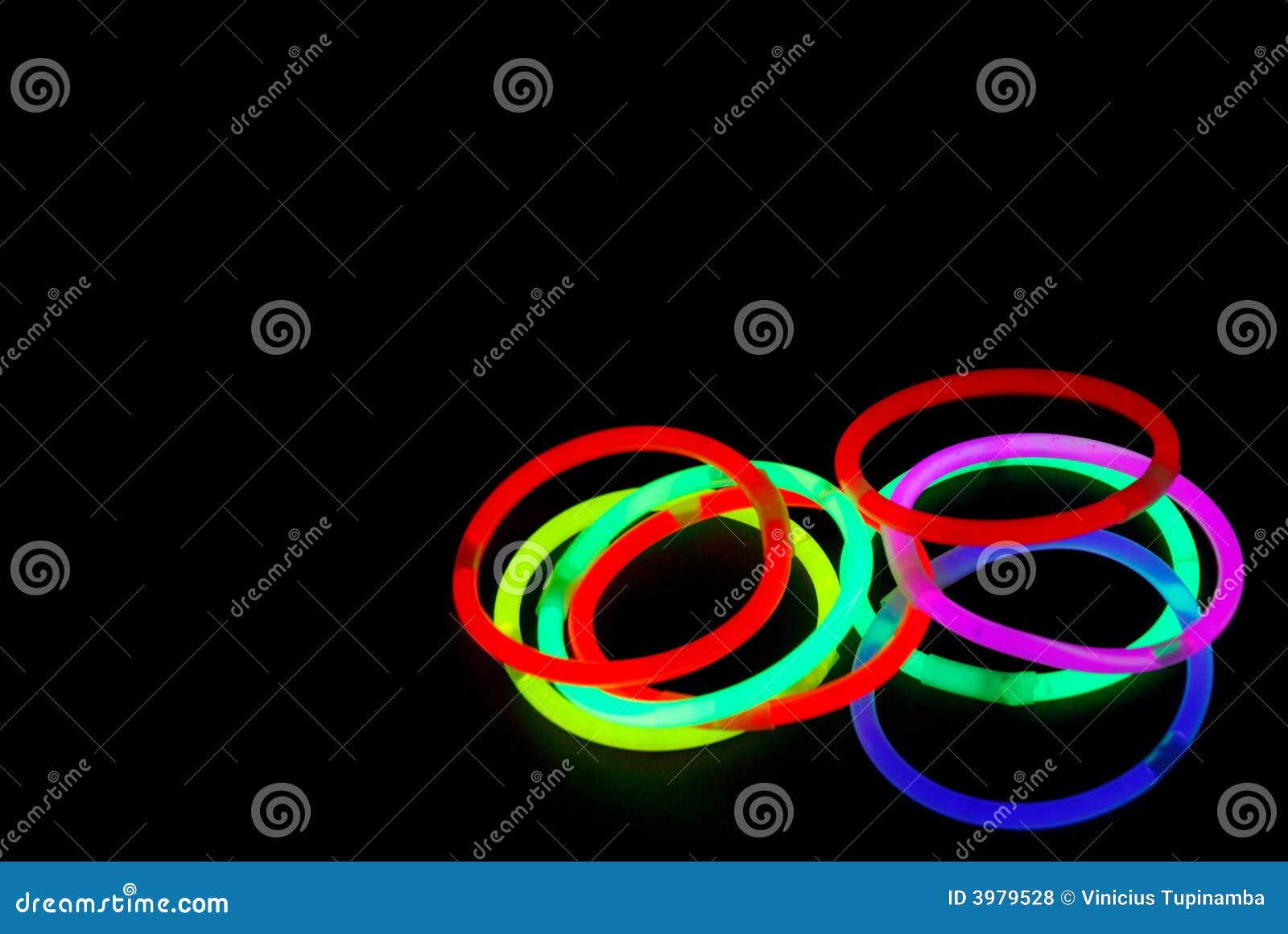 Colorful Neon lights stock photo. Image of neon, ring - 3979528