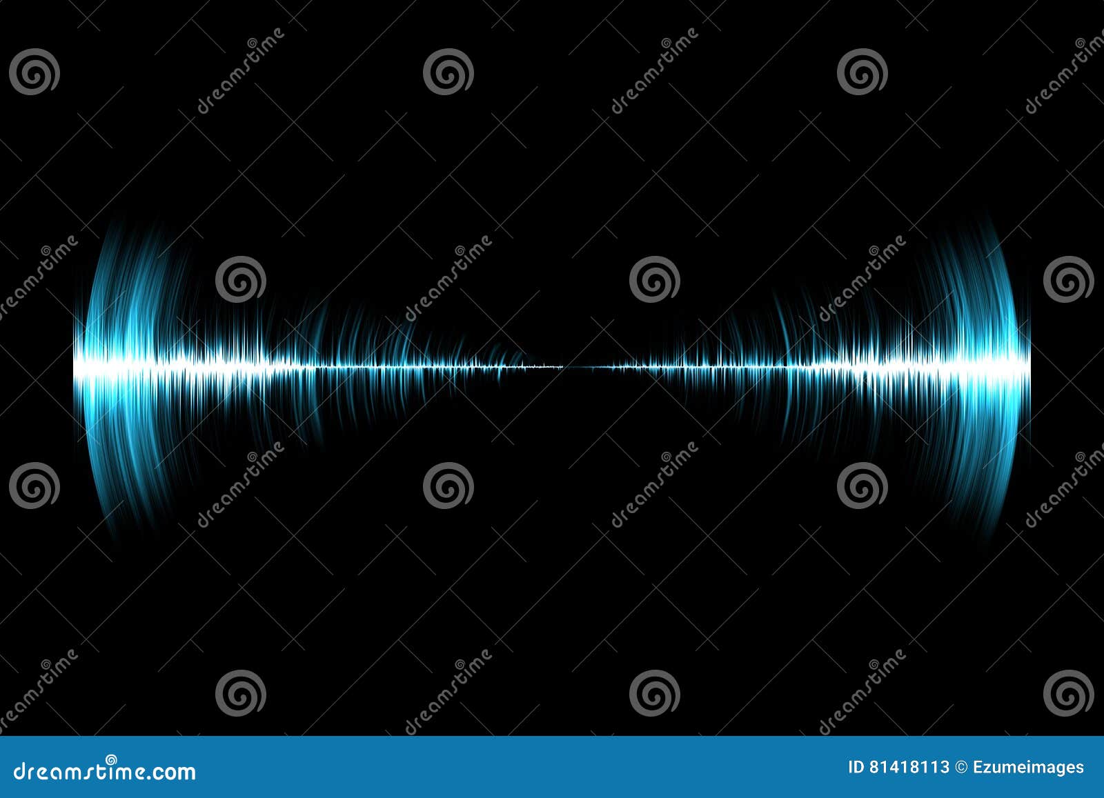 Colorful Neon Soundwave stock illustration. Illustration of soundwave ...