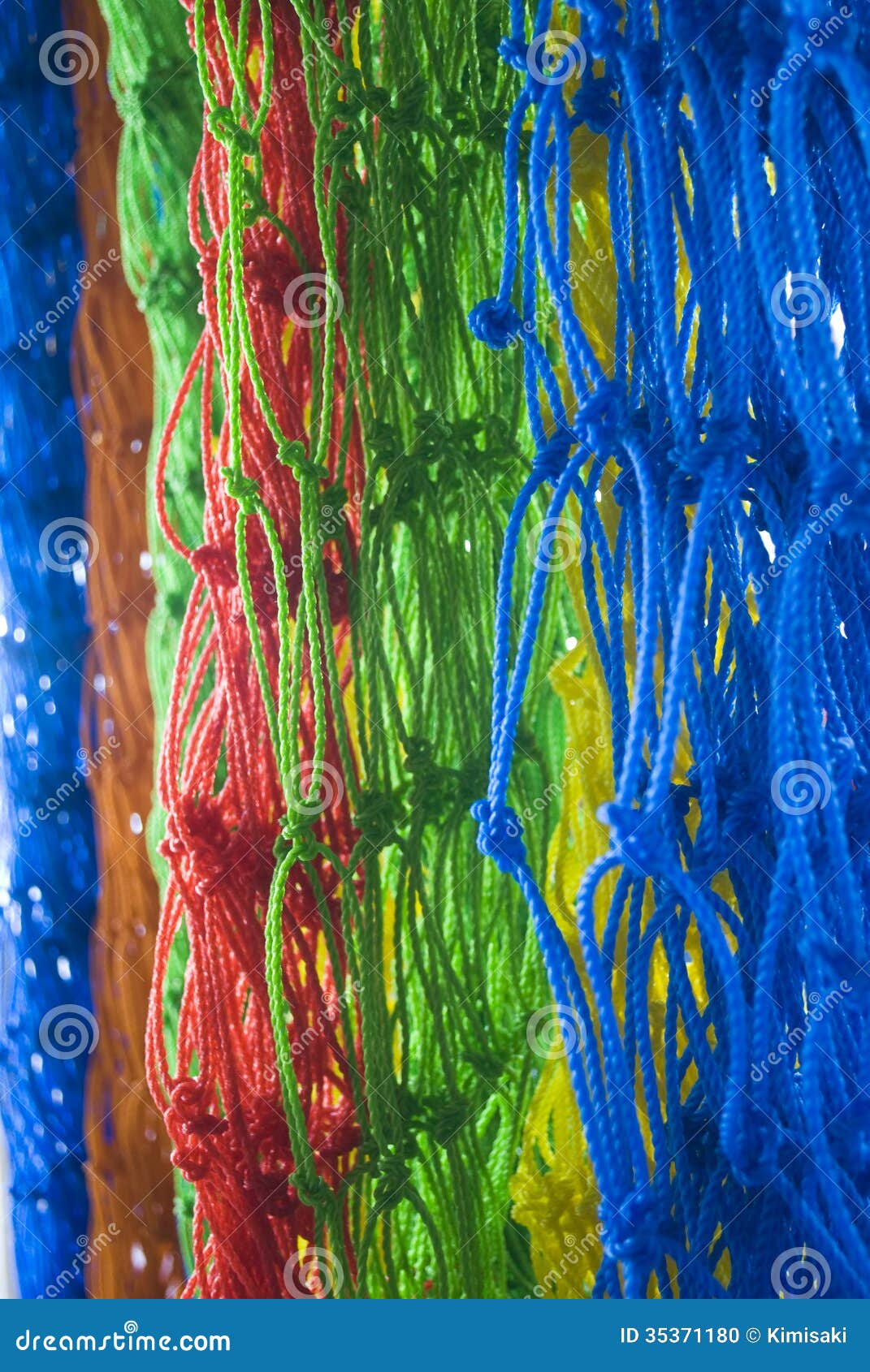 Colorful Nets stock photo. Image of colors, background - 35371180