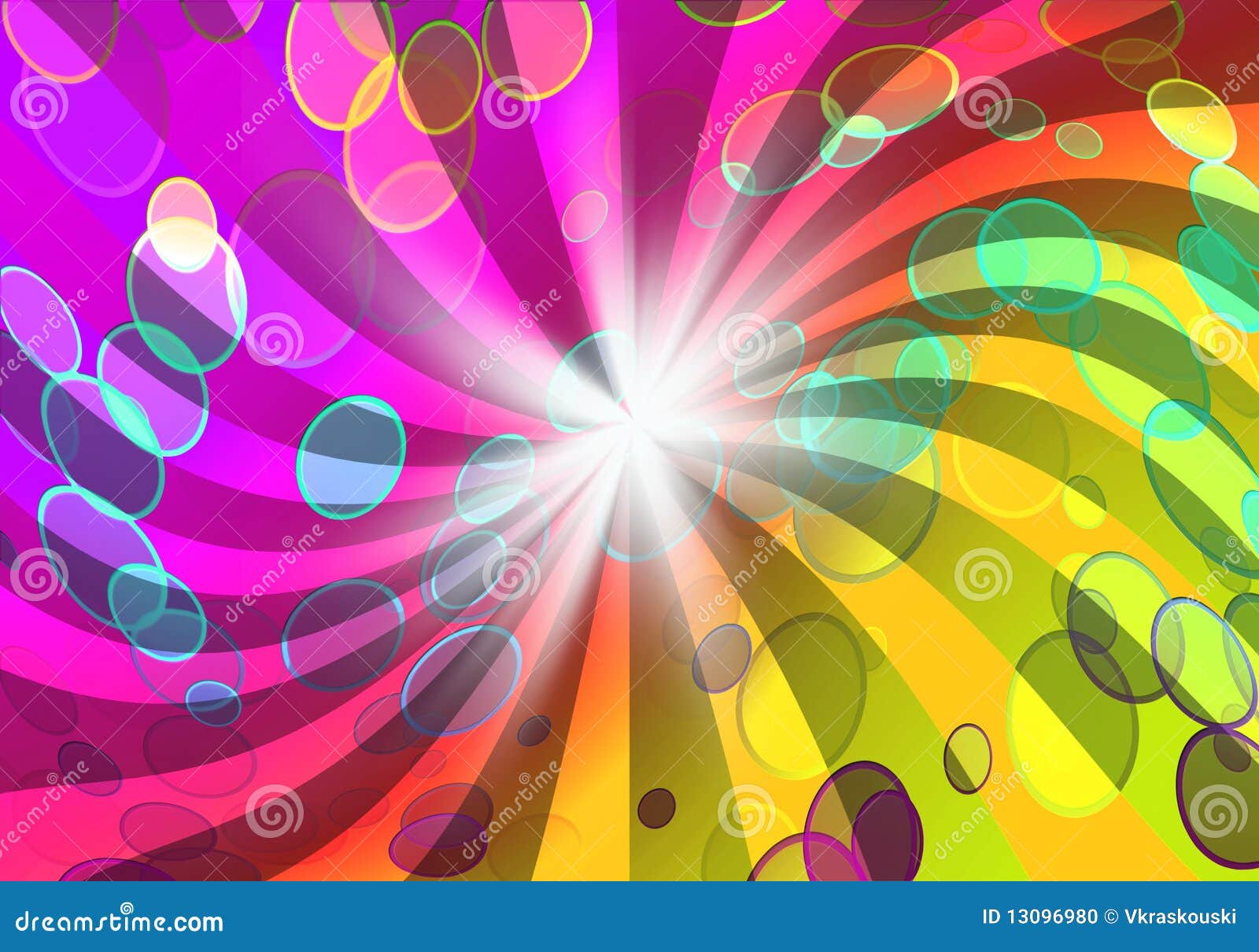 Colorful Night Party Background Stock Illustration - Illustration of ...